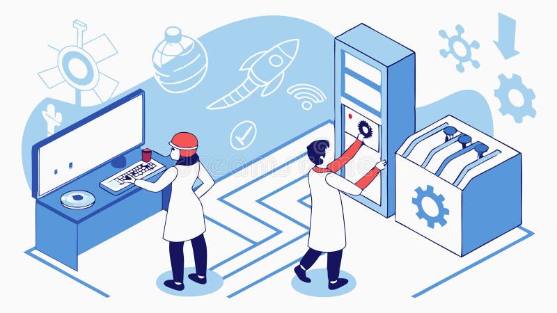 Advanced Scientific Research, Lab Collaboration, Vector Design ...