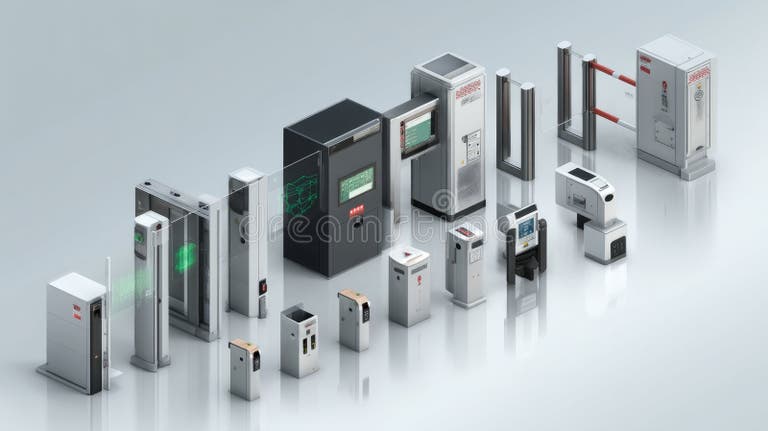 Advanced Security System with Lasers, Biometric Scanners, and Digital ...