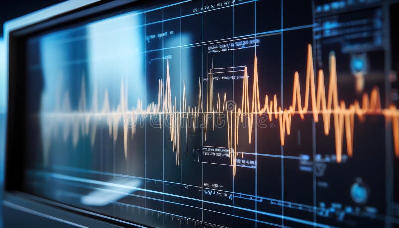 Advanced Seismograph Displaying Clear Earthquake Data with Accuracy ...