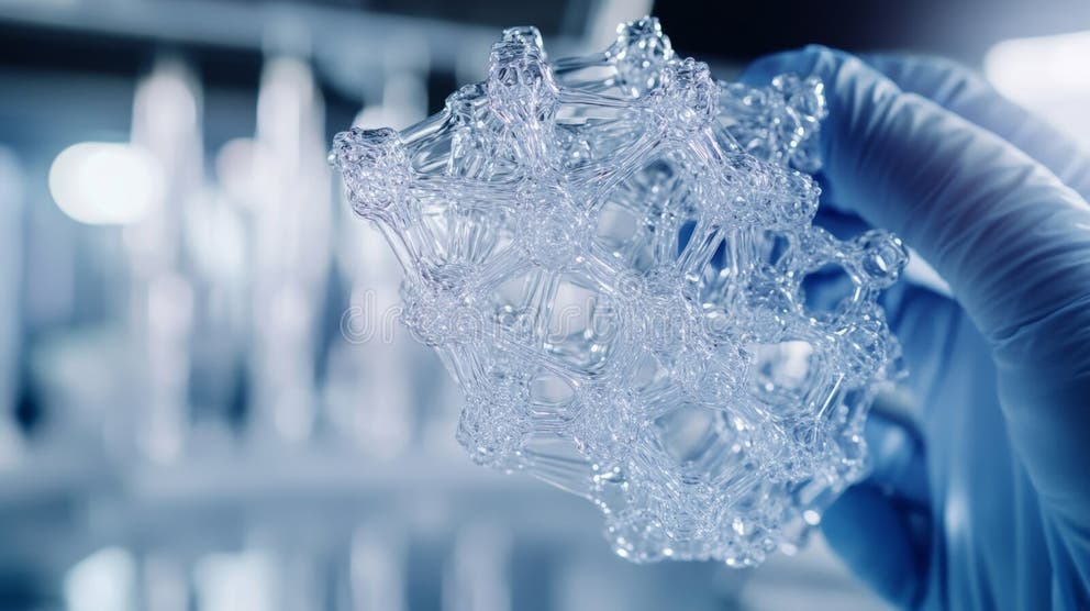 Advanced Self-Assembling Biomaterial Gel in Laboratory Setting Stock ...