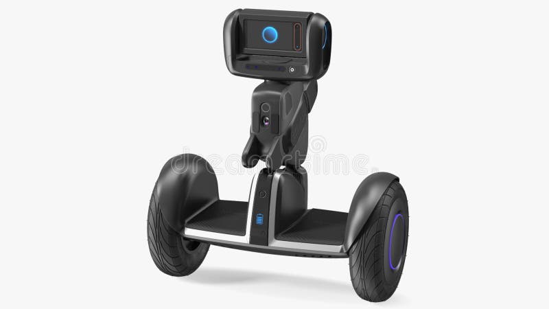 Advanced Self-Balancing Personal Electric Transport Device Stock Image ...