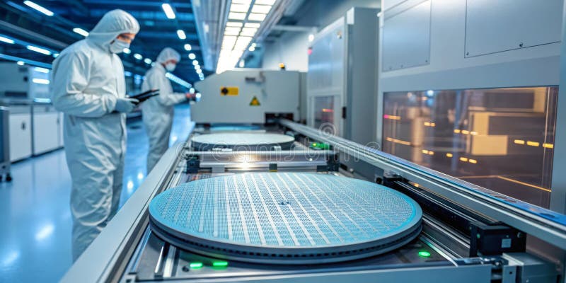 Advanced Semiconductor Manufacturing Process in a Cleanroom Environment ...