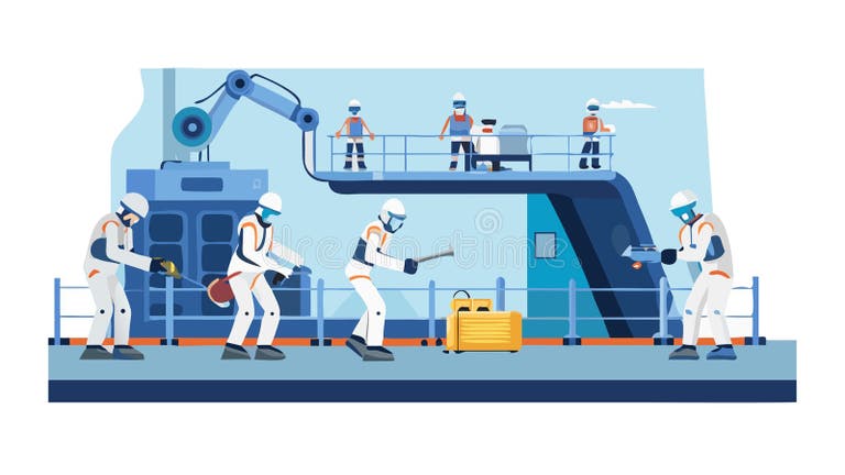 Ship Maintenance Stock Illustrations – 1,836 Ship Maintenance Stock ...