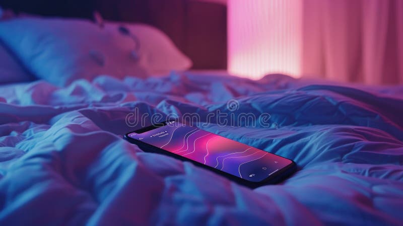 Advanced Sleep Monitoring Technology with Futuristic Data Visualization ... Advanced Sleep Monitoring Technology with Futuristic Data Visualization ...