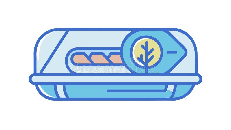 Advanced Sleep Pod, Comfortable Rest Technology, Vector Design ...