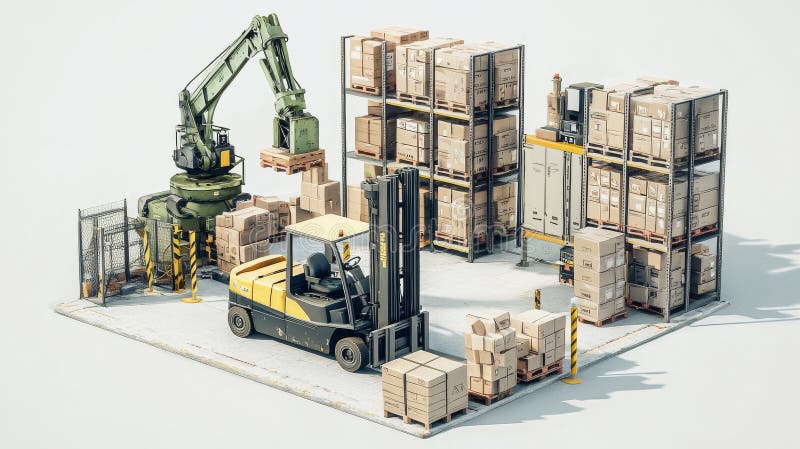 Advanced Smart Warehouse Management System for Today S Logistics Stock ...