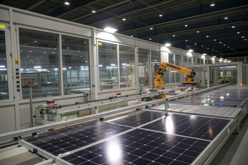 Advanced Solar Panel Manufacturing Process Utilizing Robotic Technology ...