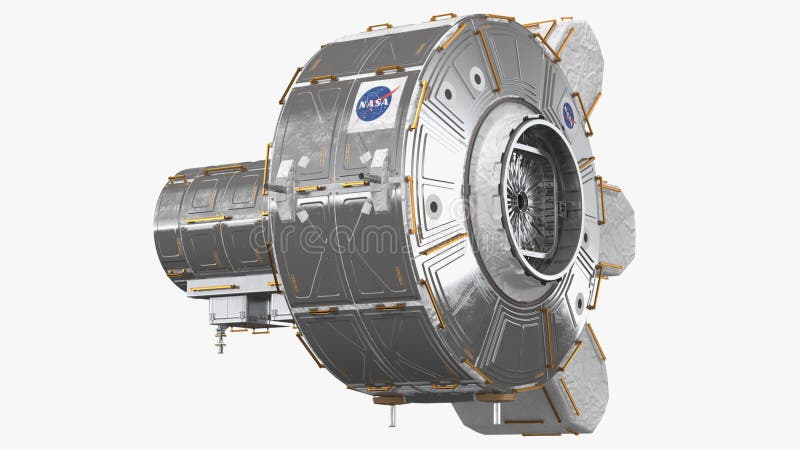 Advanced Space Station Module Exterior Design Structure Stock ...