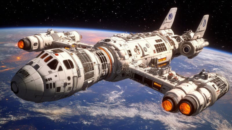 Advanced Spacecraft Explores Distant Galaxies Using Warp Drives ...