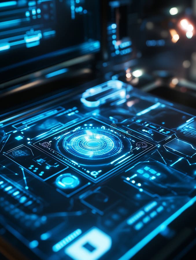 Advanced Spectrophotometer with Holographic Interface for Precise ...