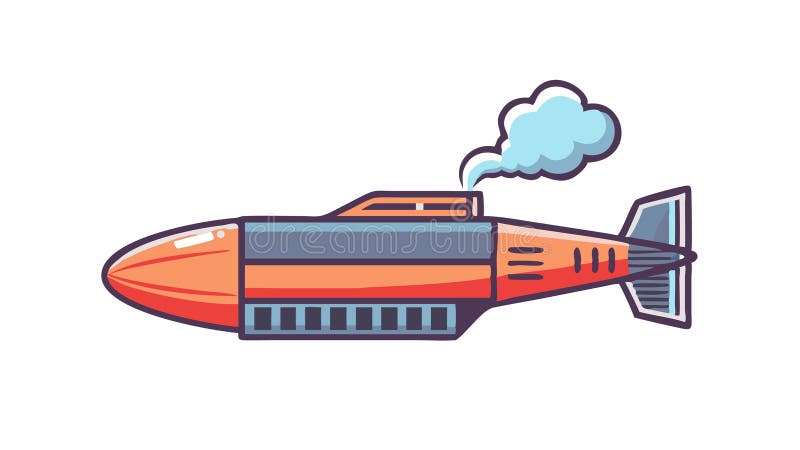 Advanced Submarine Design, Innovative Underwater Vehicle, Vector Design ...