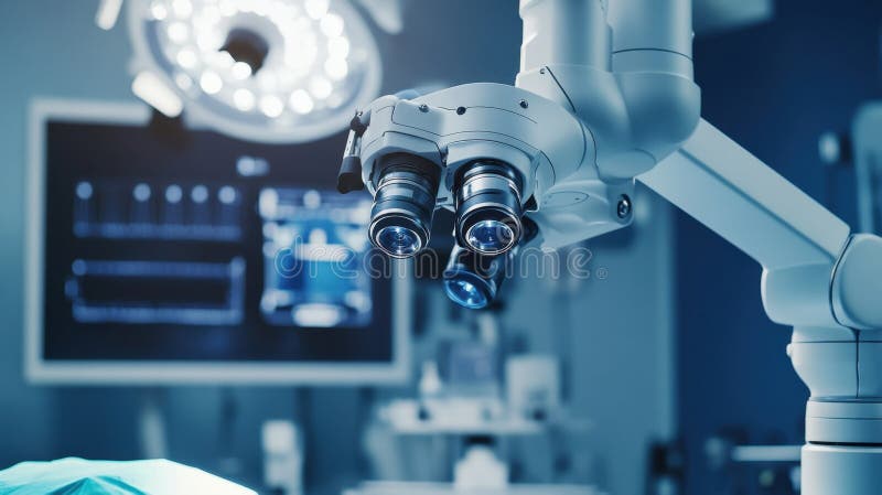 Surgical microscope stock photo. Image of optical, microscope - 166326744