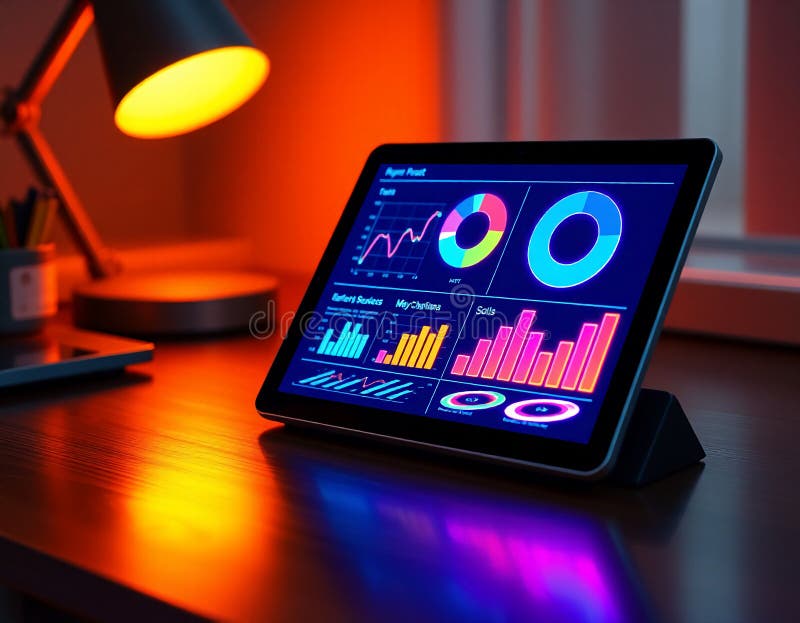 Advanced Tab Displaying a Dynamic Core Interface with Icons, Data ...