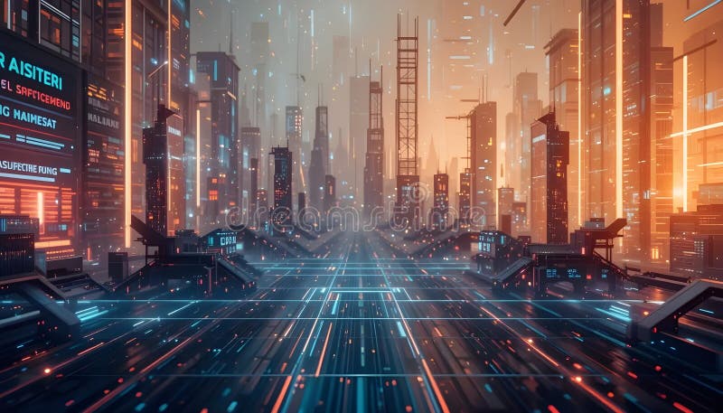 Advanced Tech Flow: a Sleek Abstract Computer-Inspired Business ...