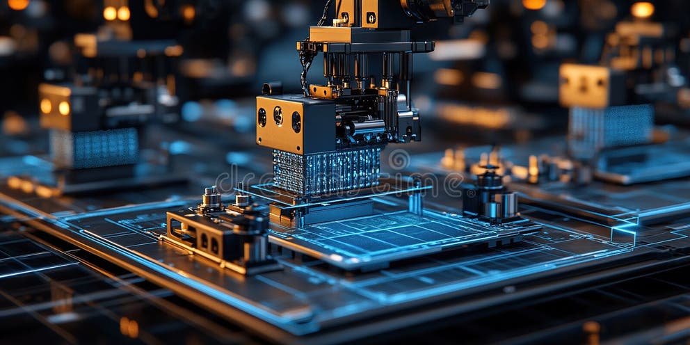 Advanced Technology in Action at a High-tech Manufacturing Facility ...