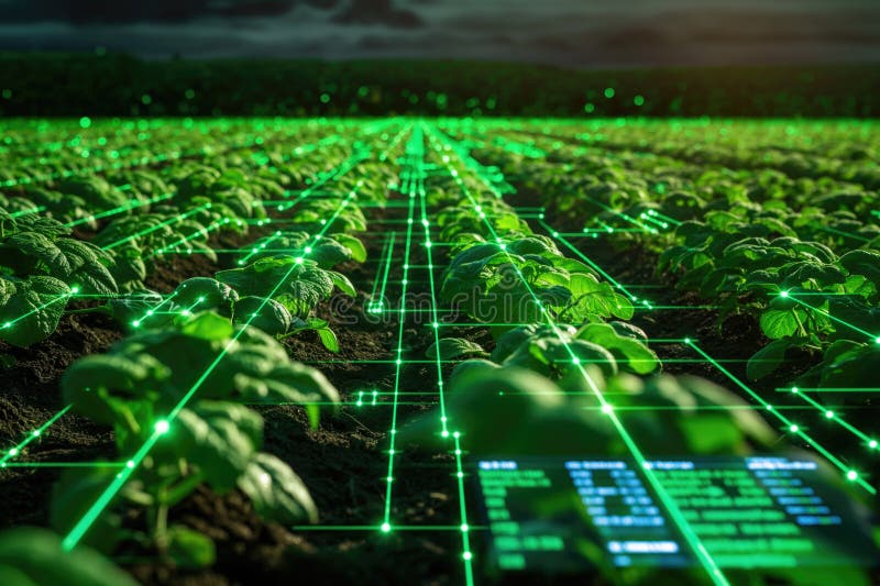 Advanced Technology in Agricultural Field with Digital Grid and Data ...