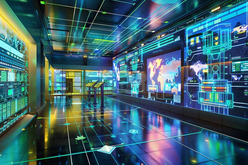 Advanced Technology Based Display Screen in the Hall with Latest ...