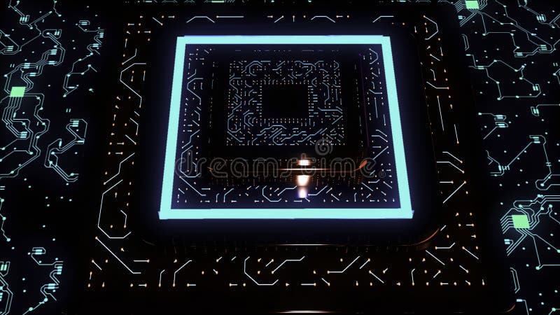 Advanced Technology Concept. Design Stock Image - Image of equipment ...