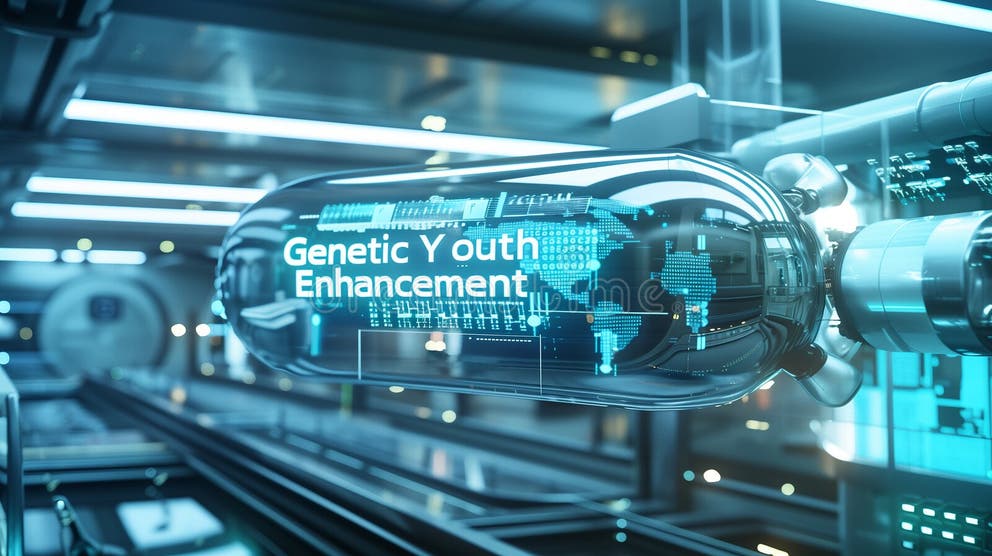 Advanced Technology Illustrates Genetic Youth Enhancement Methods Using ...