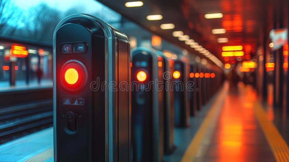 Advanced Technology at Modern Transportation Hub Prioritizes Security ...