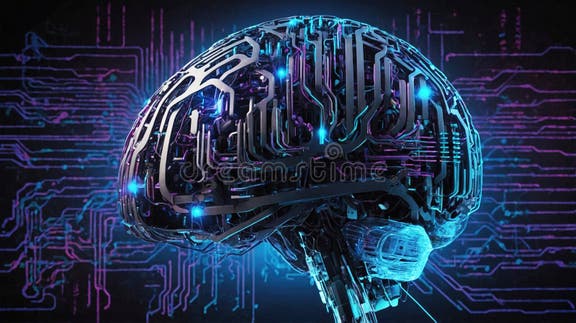 Advanced Technology Representation of a Brain with Circuit Patterns and ...