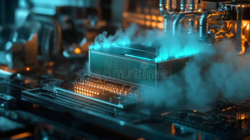 Advanced Thermoelectric Cooler for Quantum Computing Applications Stock ...