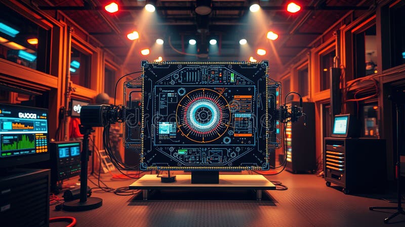 Advanced Thrust Vectoring Propulsion System AIGenerated Illustration of ...