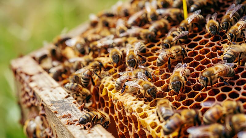 Advanced Tools for Modern Beekeeping Stock Illustration - Illustration ...