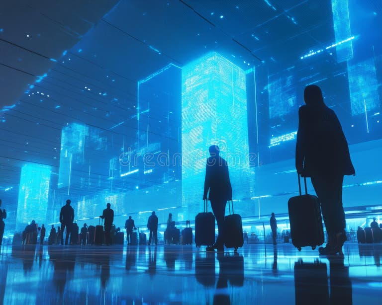 Advanced Travel Center Featuring Smooth Biometric Security and ...