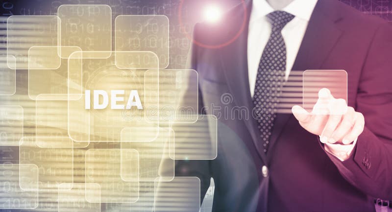 Advanced User of High Modern Technology Stock Photo - Image of life ...