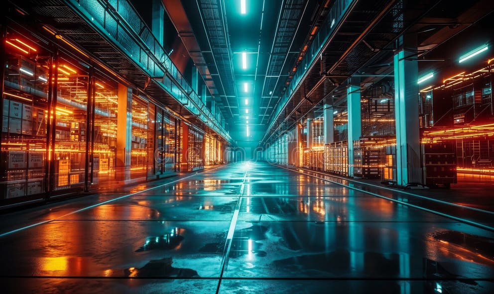 Advanced Virtual Warehouse Interface with Holographic Storage Layout ...