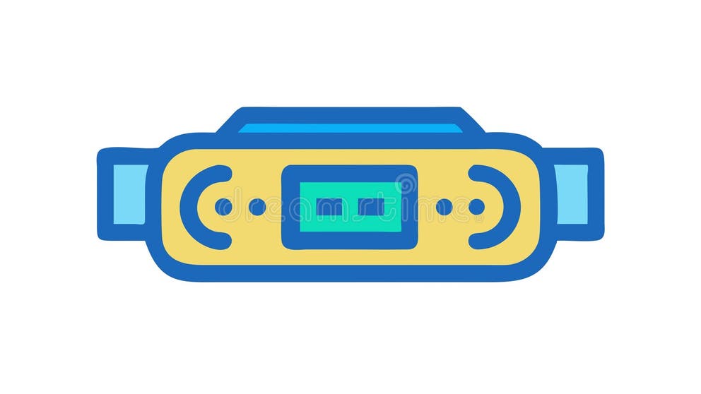 Advanced VR Headset: Immersive Digital Experience Technology, Vector ...