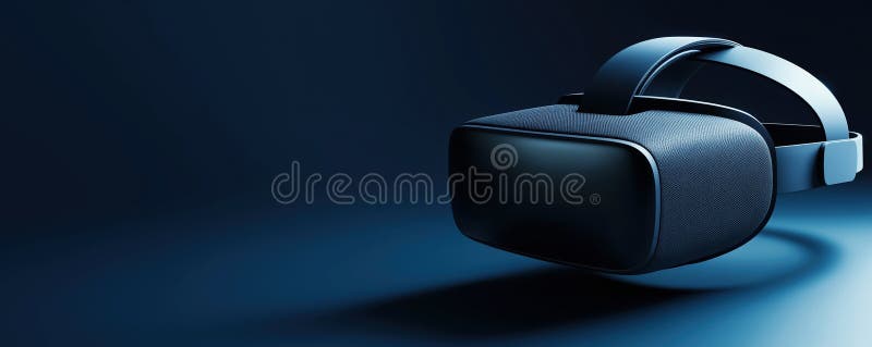 Advanced VR Headset Transporting a User To a Hyper-realistic Virtual ...