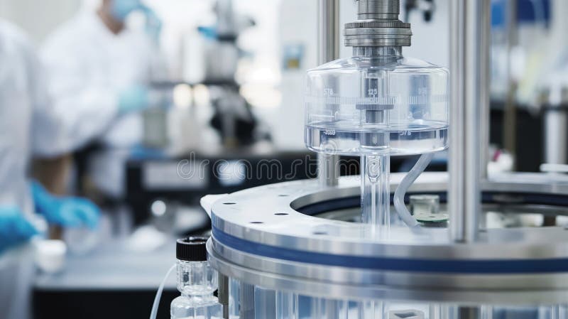 Advanced Water Extraction Machine Operating in Laboratory Setting with ...