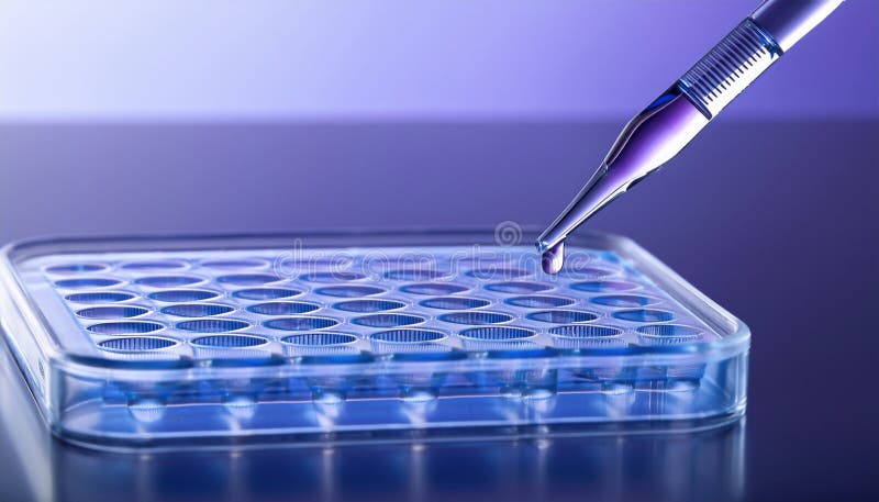 Advancements in Laboratory Research Using Precision Stock Photo - Image ...
