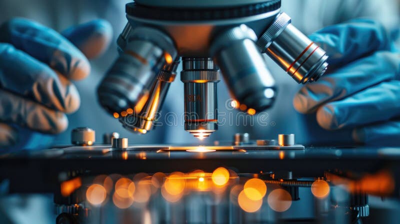 Advancements in Medical Research, Dedicated Researcher Analyzing ...