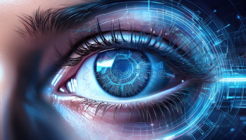 Advancements in Ocular Technology Illustrated through Stock Photo ...