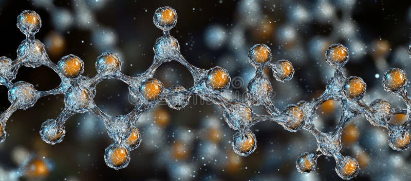 Advancements in Science, Exploration of Molecular Structures. Cutting ...