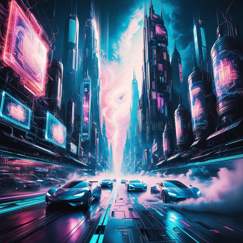 Digital Tech Background stock illustration. Illustration of graphic ...