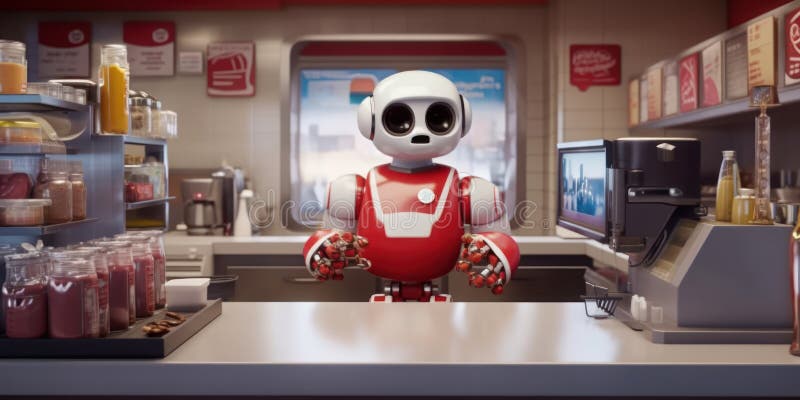 Advancing Automation AI Humanoid Robot in Fast Food Drive-Thru ...