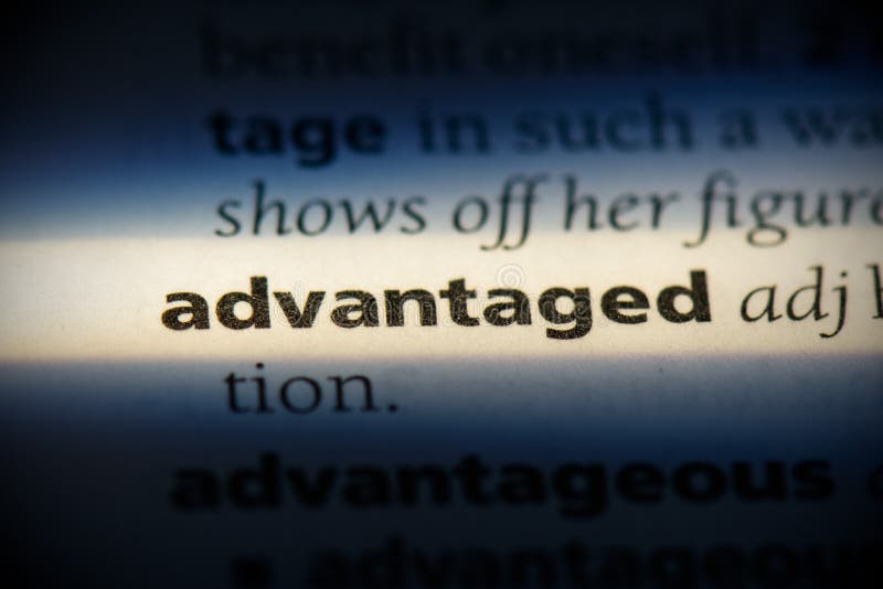 Advantaged stock image. Image of english, macro, isolated - 161578001