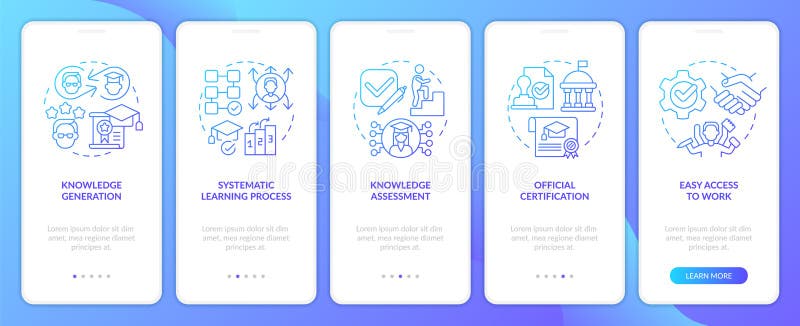 Advantages of Formal Education Blue Gradient Onboarding Mobile App ... Advantages of Formal Education Blue Gradient Onboarding Mobile App ...
