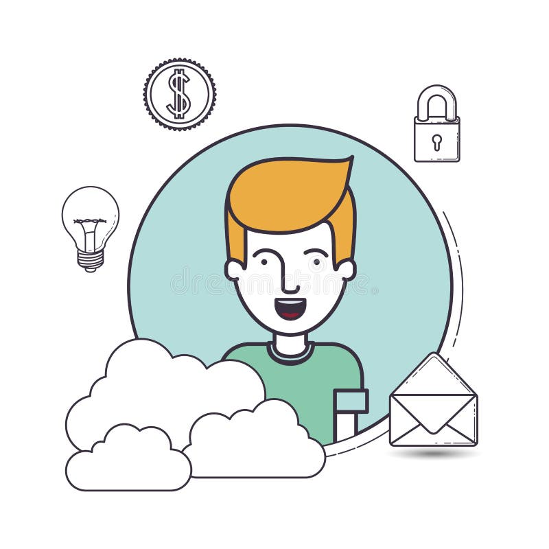 Advantages of Internet and Digital Technology Image Stock Vector ...