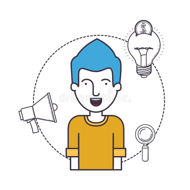 Advantages of Internet and Digital Technology Image Stock Vector ...