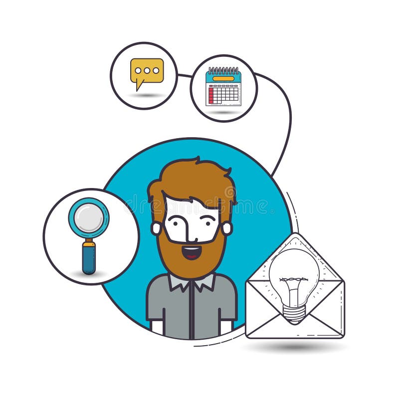 Advantages of Internet and Digital Technology Image Stock Vector ...