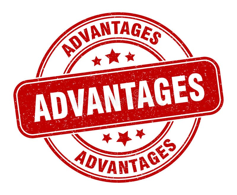 Advantages Stamp. Advantages Round Grunge Sign Stock Vector ...