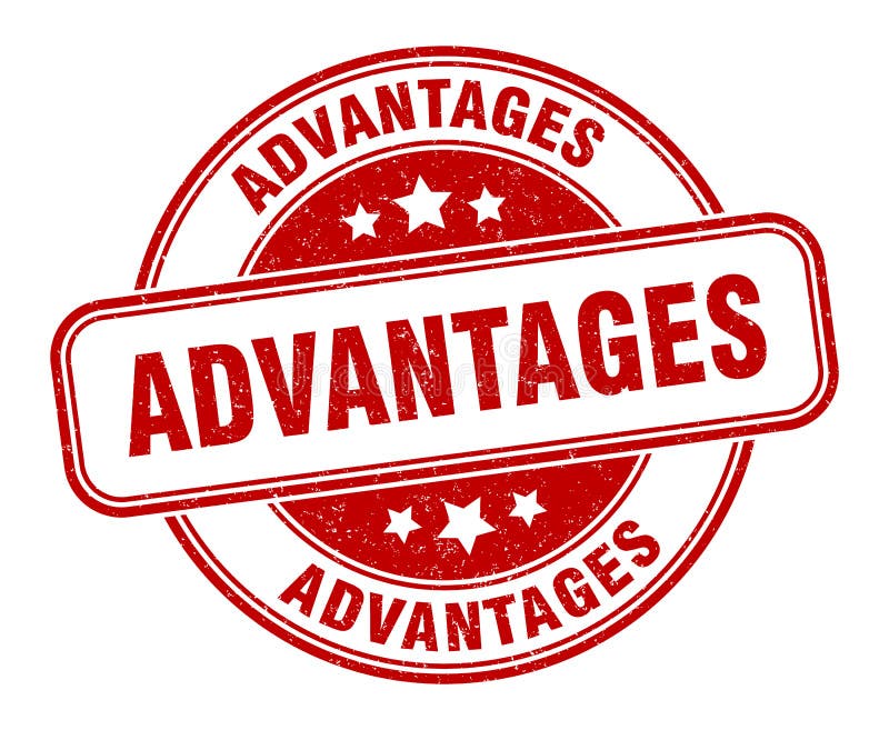 Advantages Stamp. Advantages Round Grunge Sign Stock Vector ...
