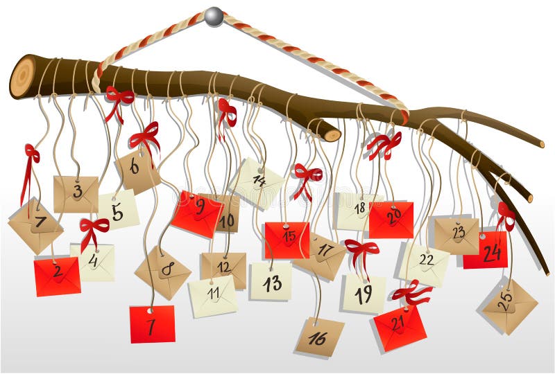 Advent Letters Stock Illustrations – 264 Advent Letters Stock ...