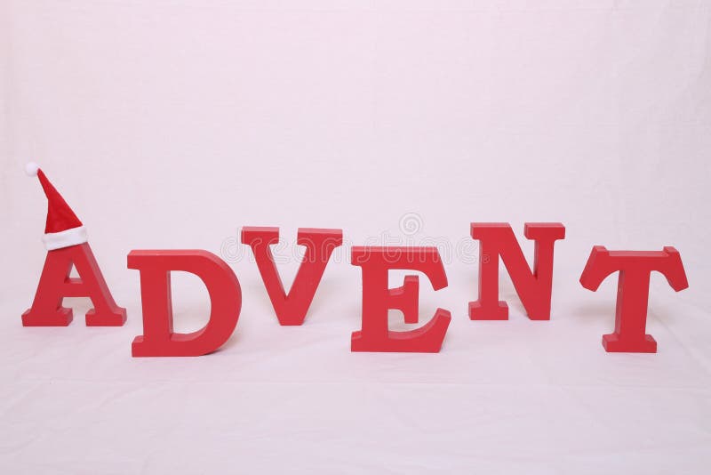 Advent contain letters stock image. Image of birth, lights - 60903005