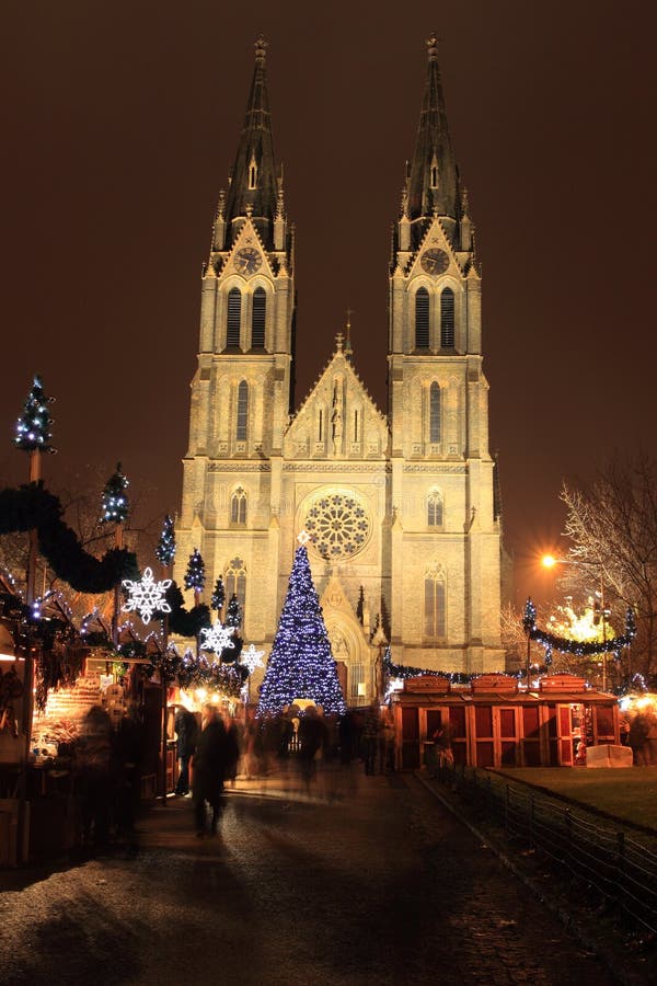 Advent in Prague editorial stock photo. Image of gothic - 22252693